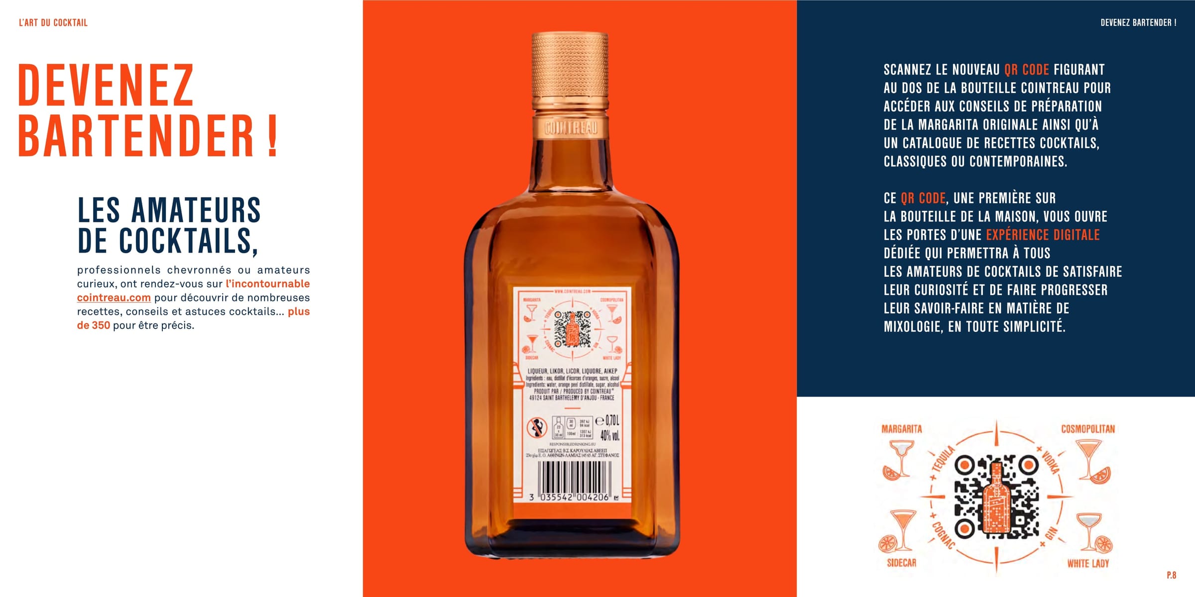 Cointreau change de peau et dévoile le nouveau design de son iconique ...